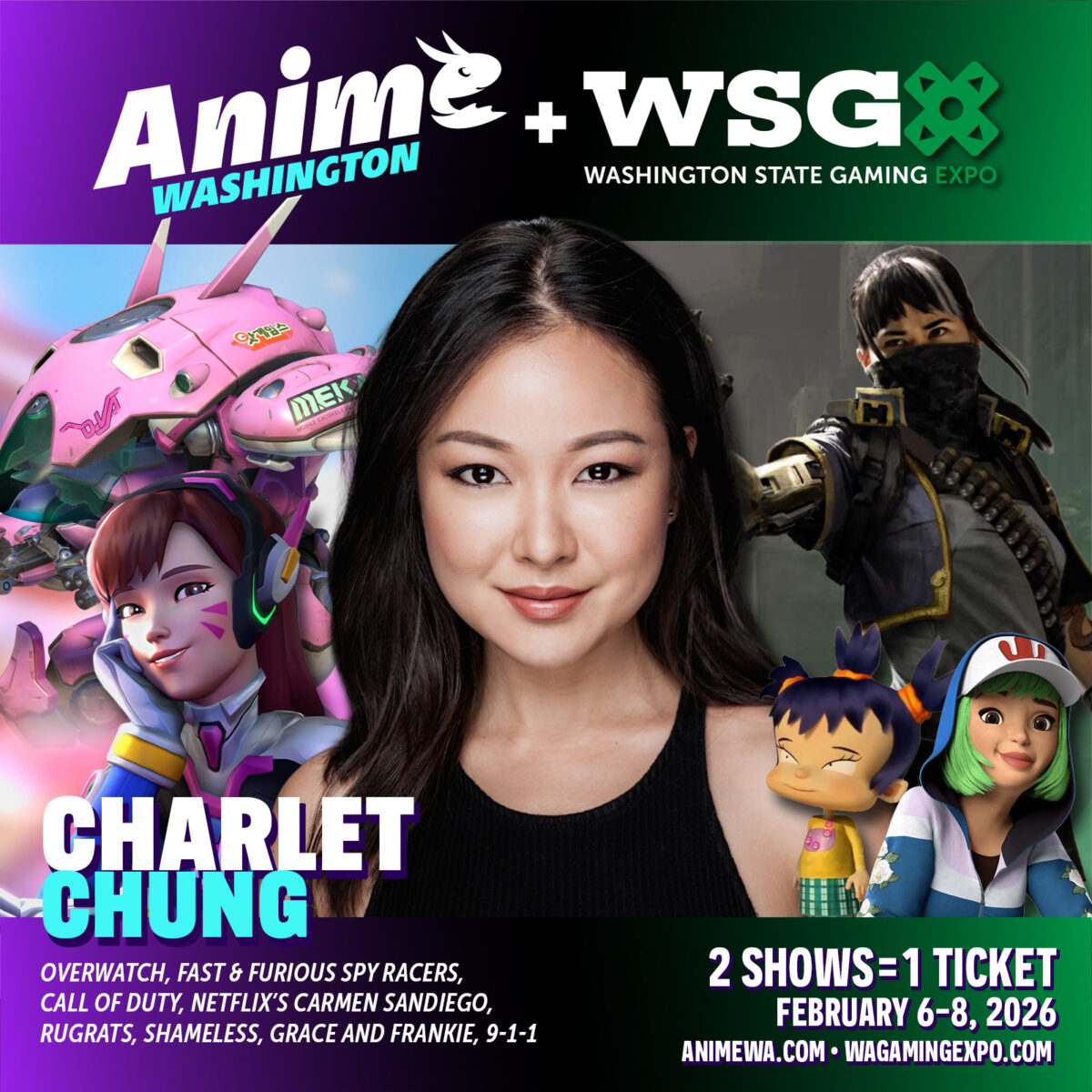 Charlet Chung - Anime Washington