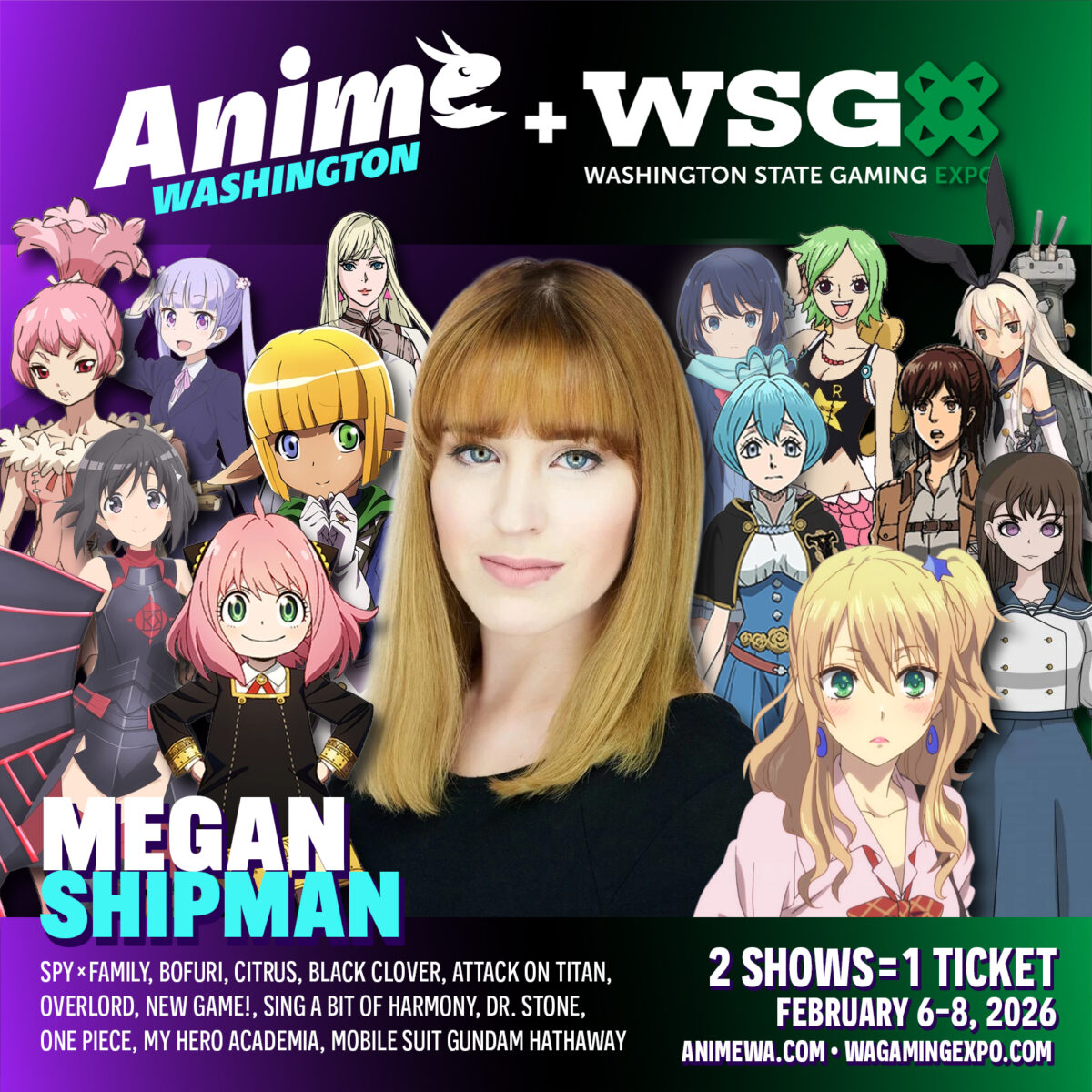 Megan Shipman - Anime Washington